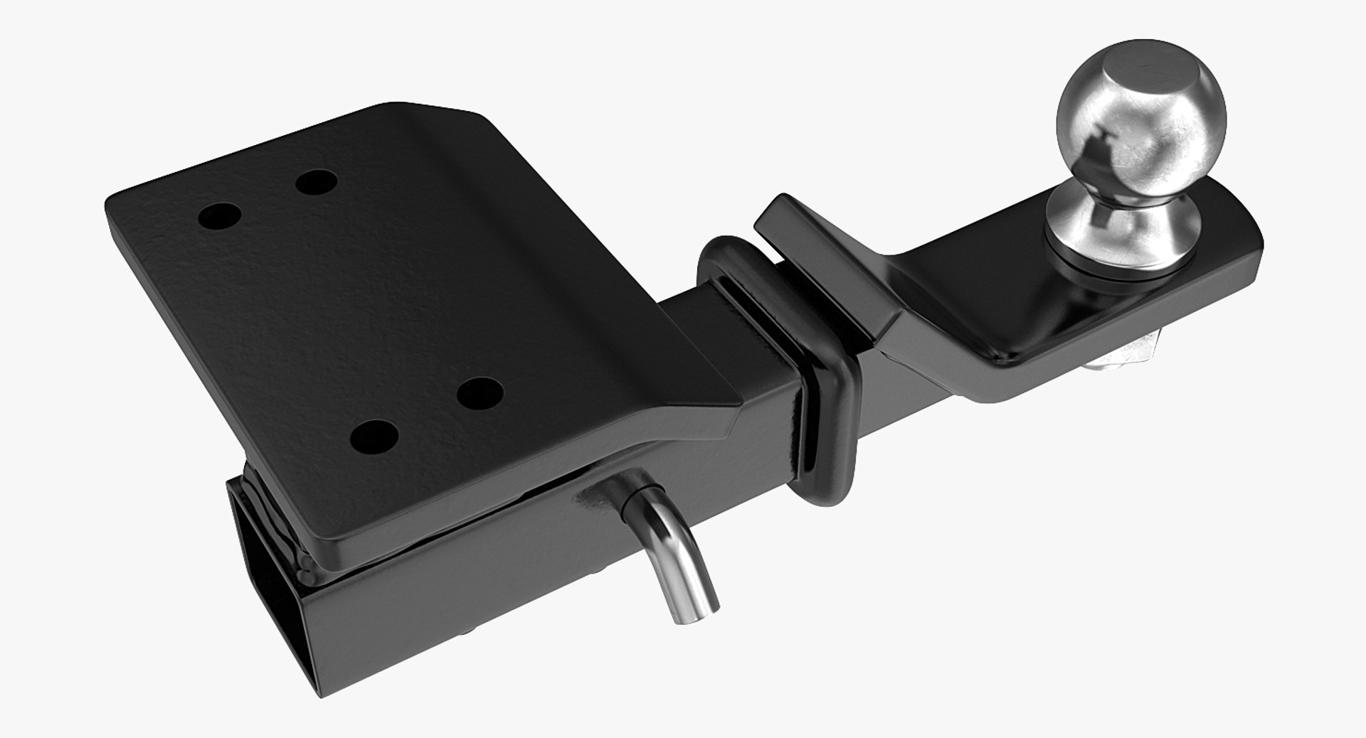 Loaded Ball Mount Hitch 3D Model - TurboSquid 1330677