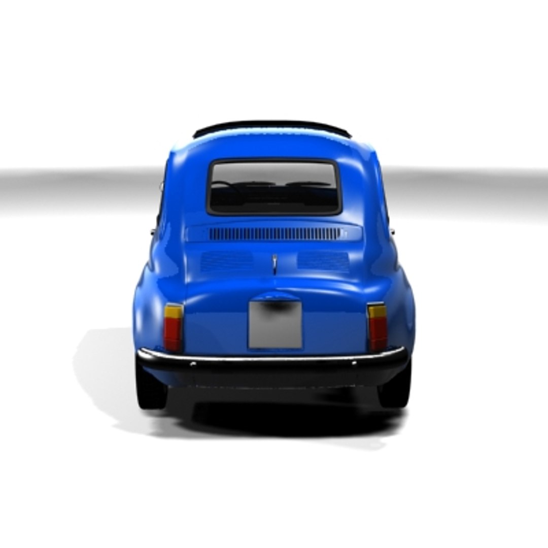 Fiat 500 Classic 3d Max