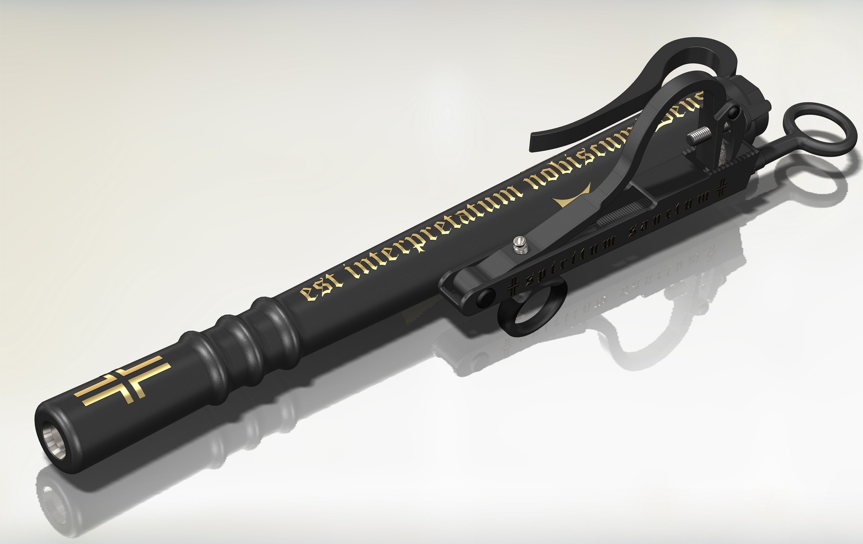 Medieval Monk Gun 3D - TurboSquid 1287193