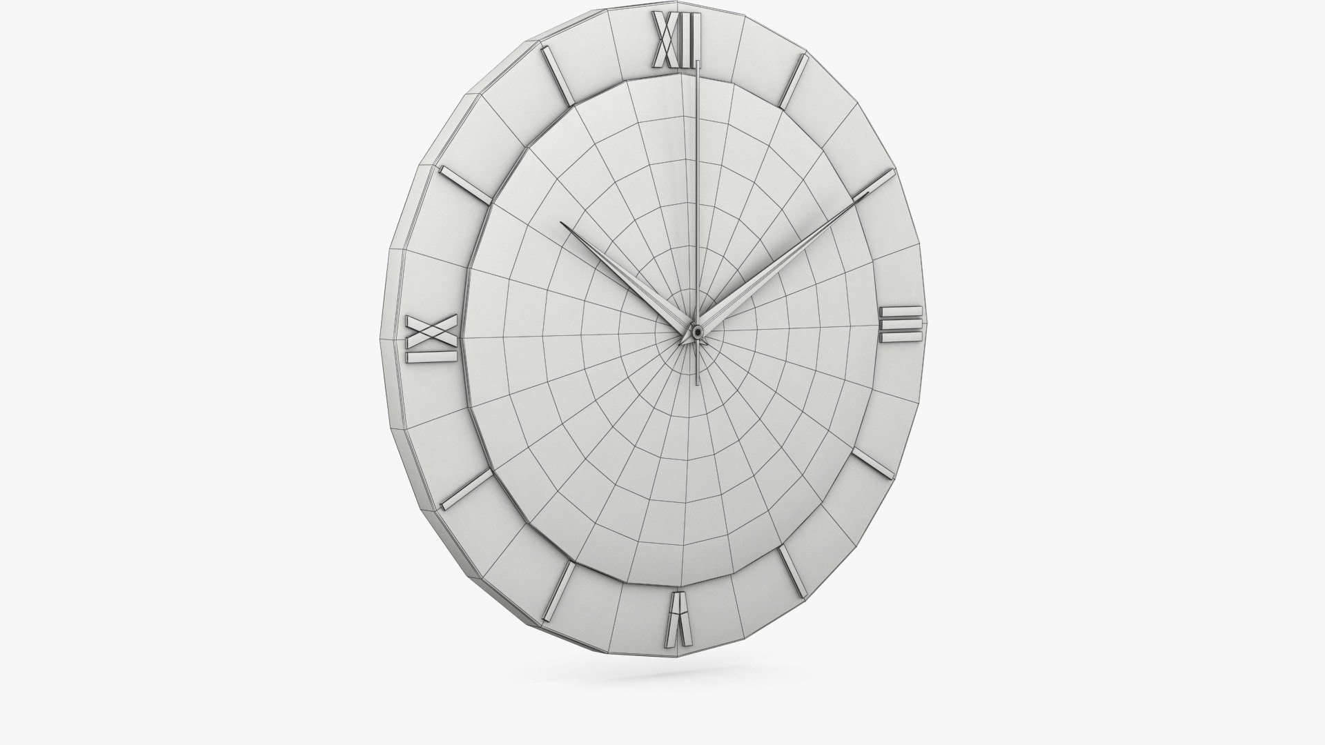 Wall Clock 3 3D model - TurboSquid 1800500