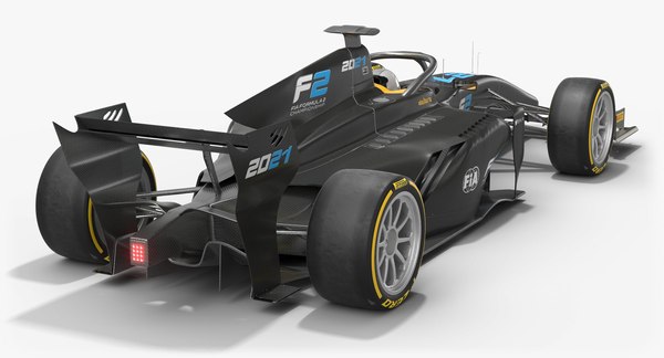 Formula 2 Dallara F2 2021 Carbon 3D model - TurboSquid 1737067