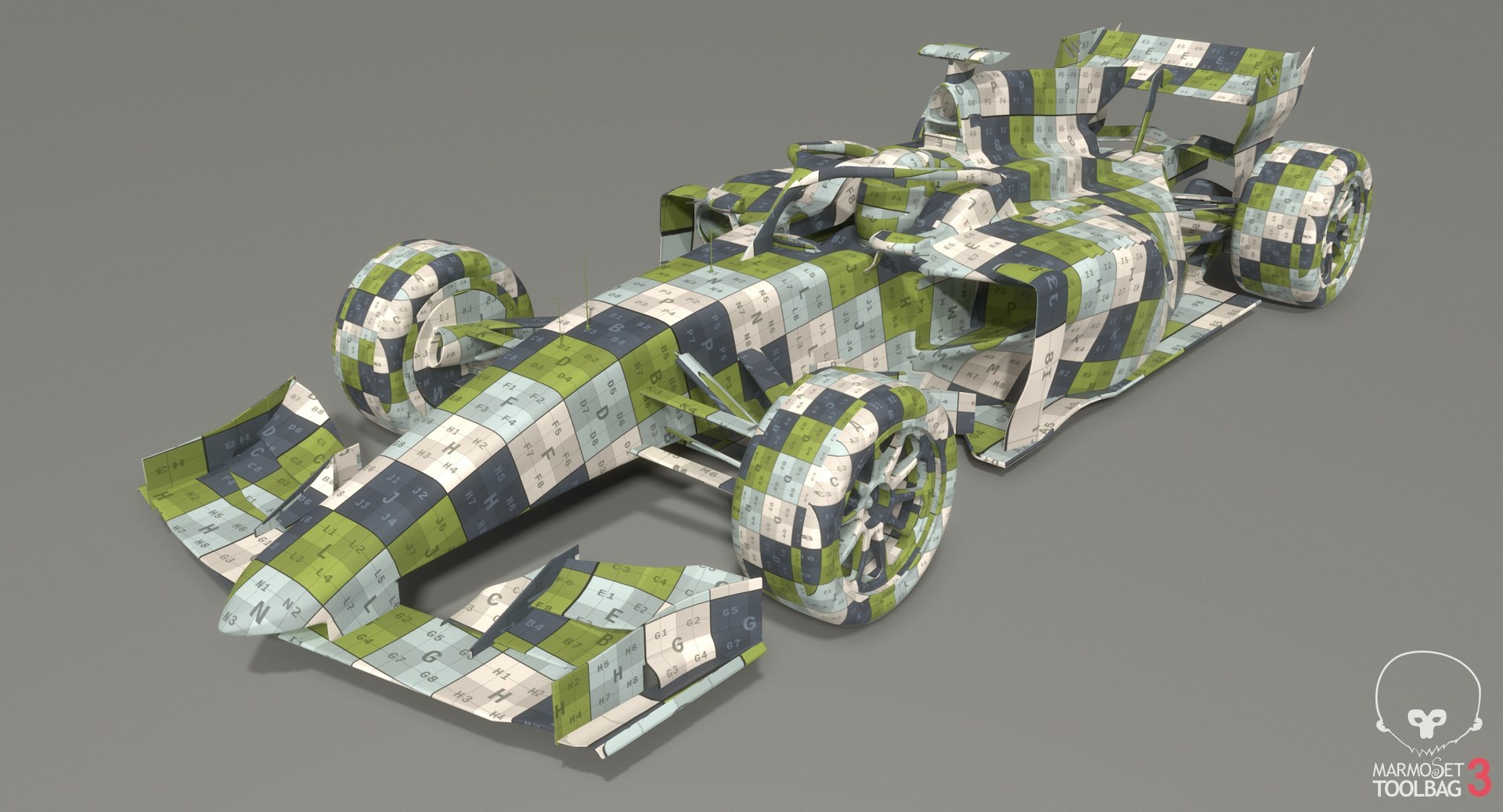 Formula 2 Dallara F2 2021 Carbon 3D Model - TurboSquid 1737067