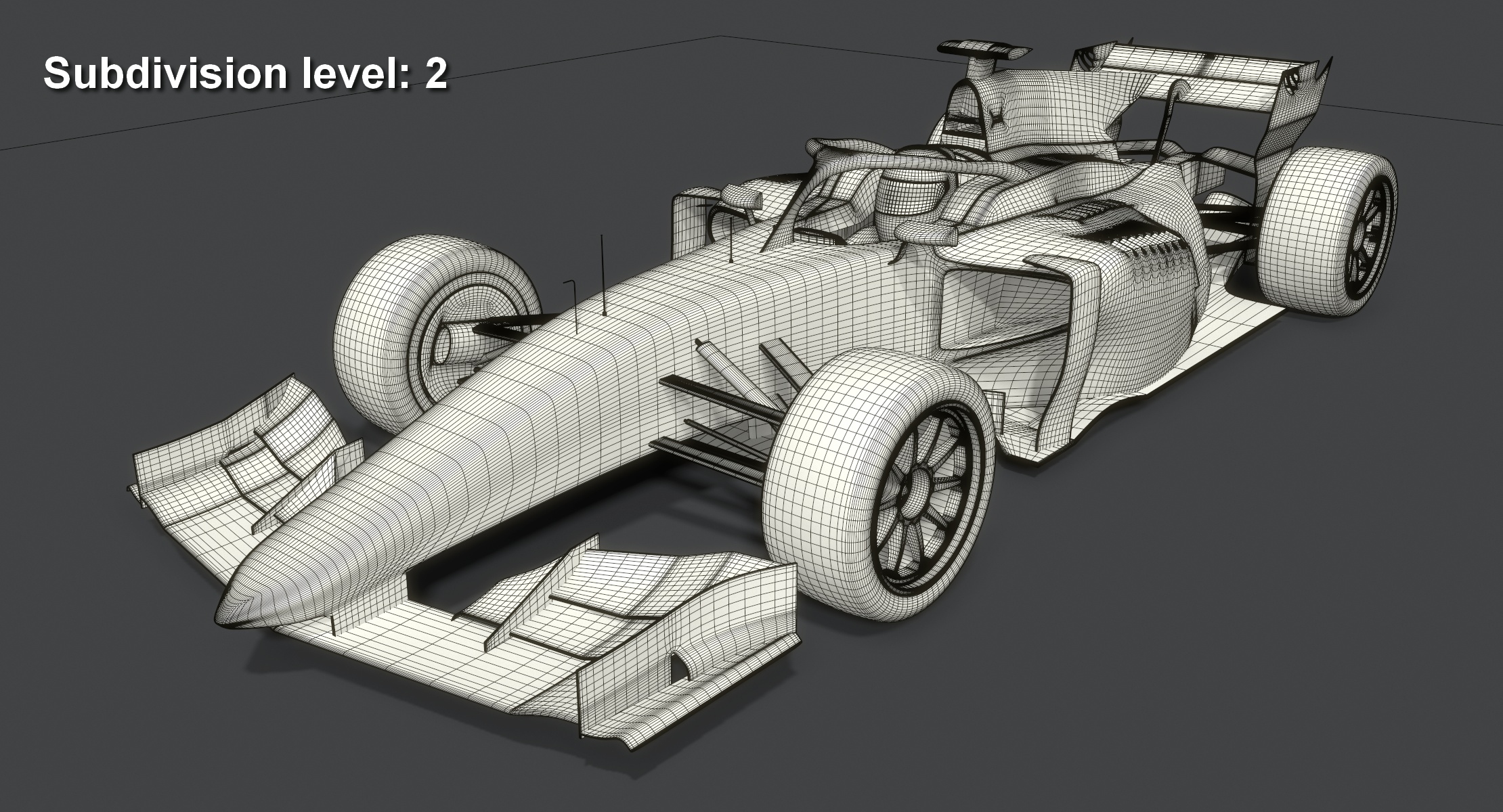 Formula 2 Dallara F2 2021 Carbon 3D model - TurboSquid 1737067