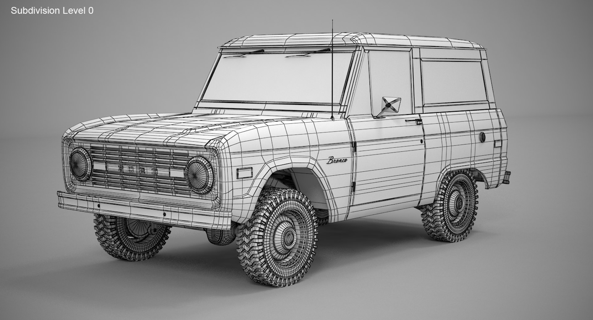 Bronco 3D Model - TurboSquid 1405976