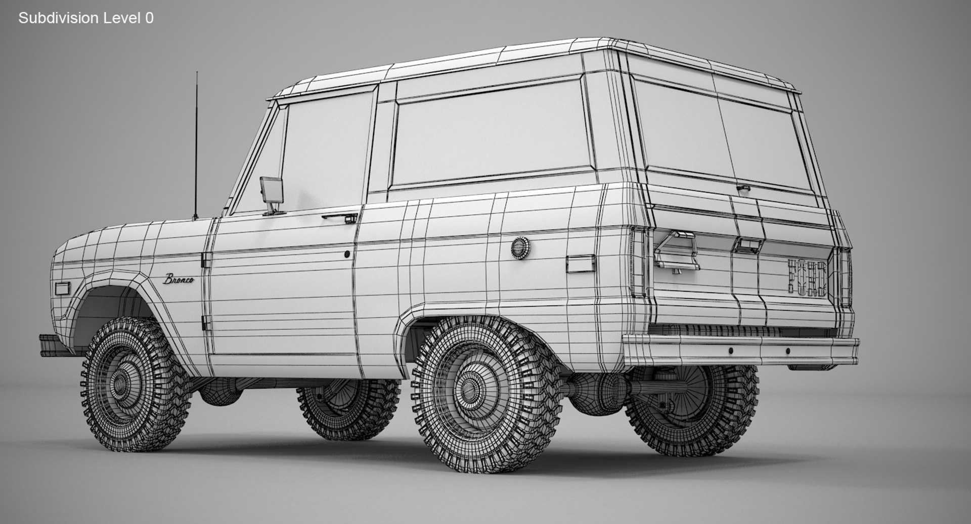 Bronco 3D Model - TurboSquid 1405976