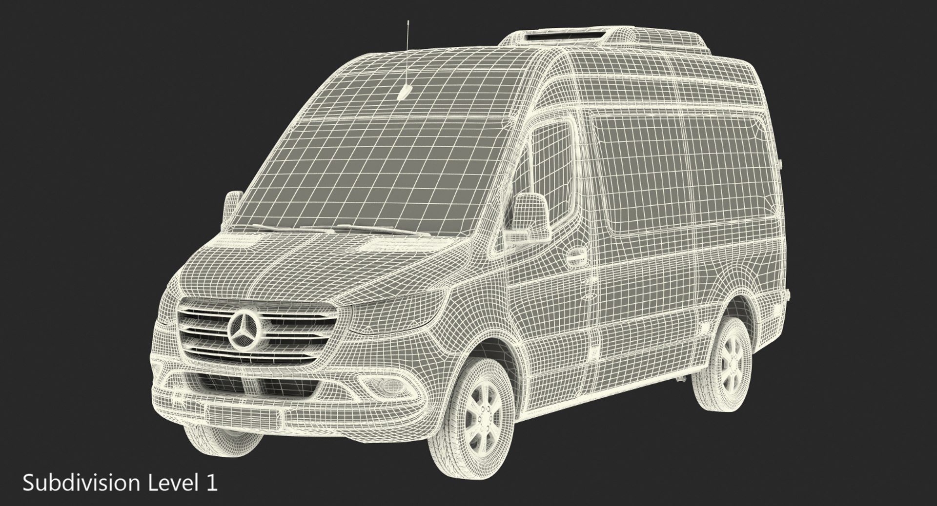 3D mercedes sprinter tourer 2019 model - TurboSquid 1366256