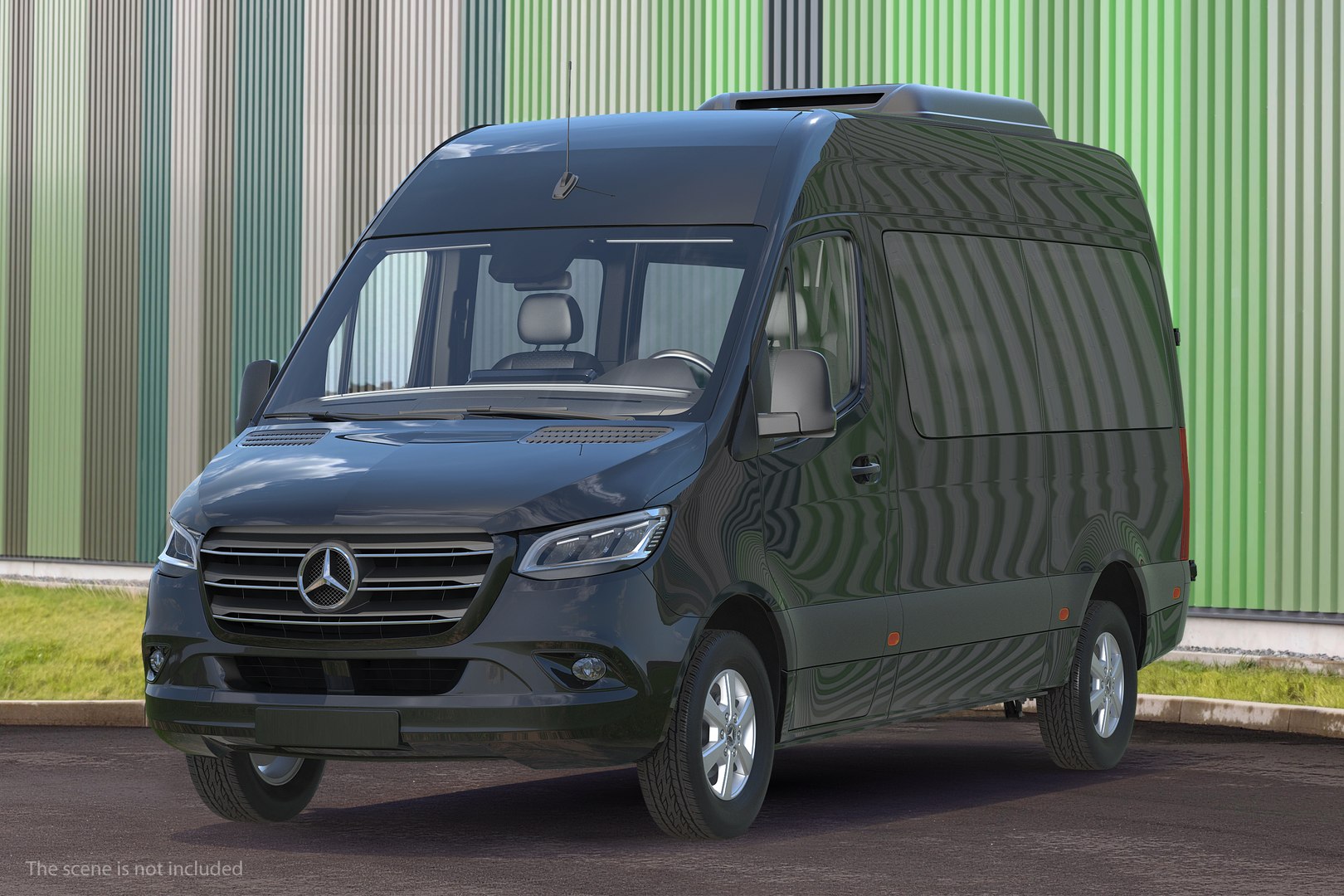 3D mercedes sprinter tourer 2019 model - TurboSquid 1366256