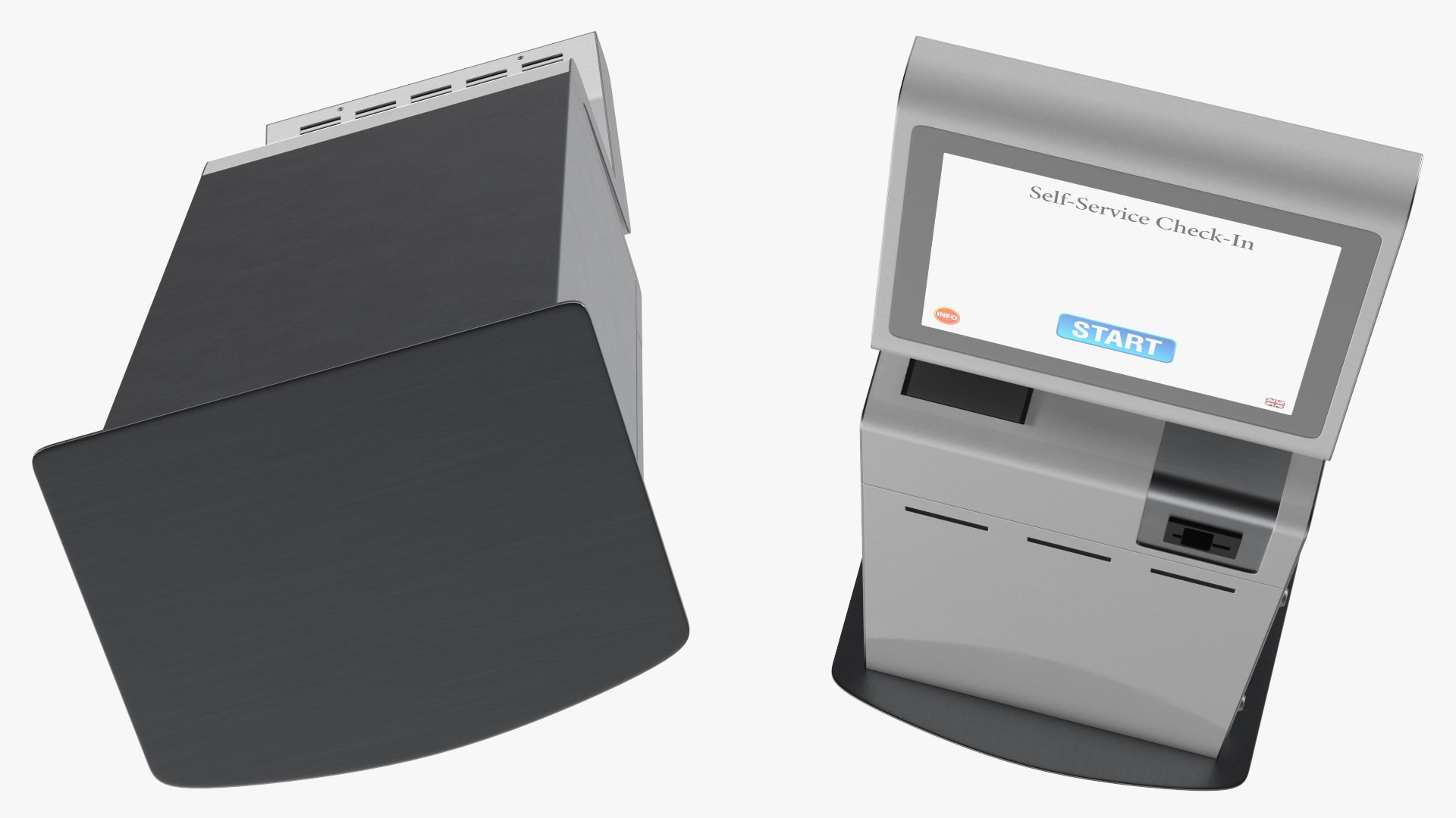 3D Airport Self-Service Kiosk - TurboSquid 2267546