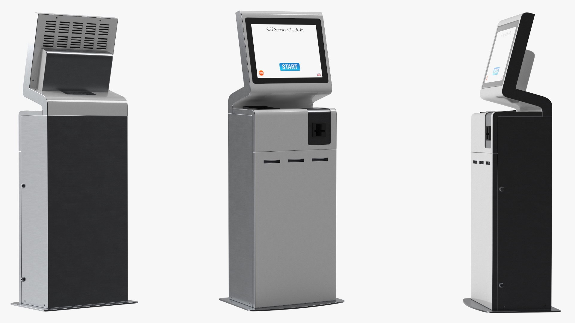 3D Airport Self-Service Kiosk - TurboSquid 2267546