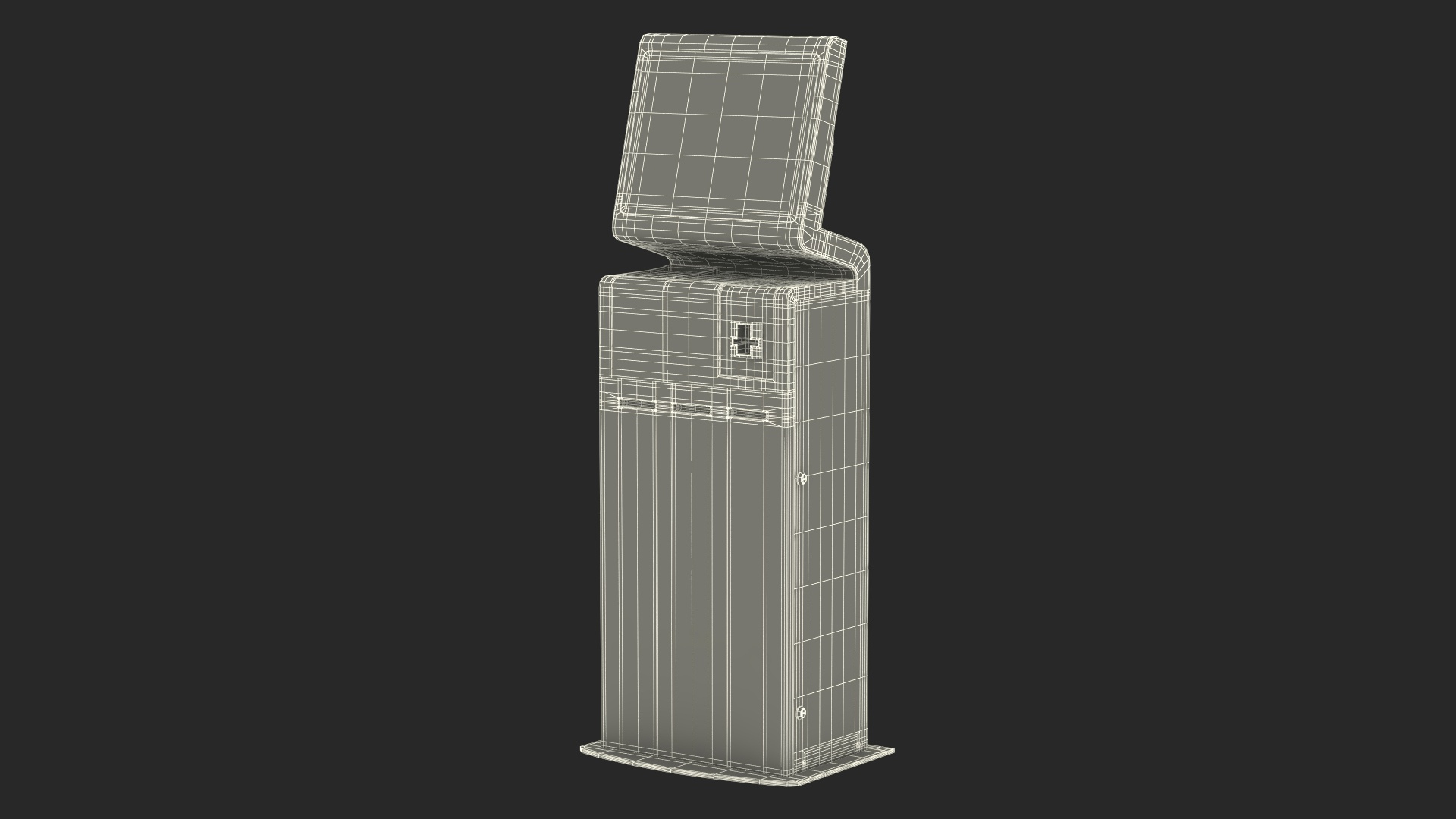 3D Airport Self-Service Kiosk - TurboSquid 2267546