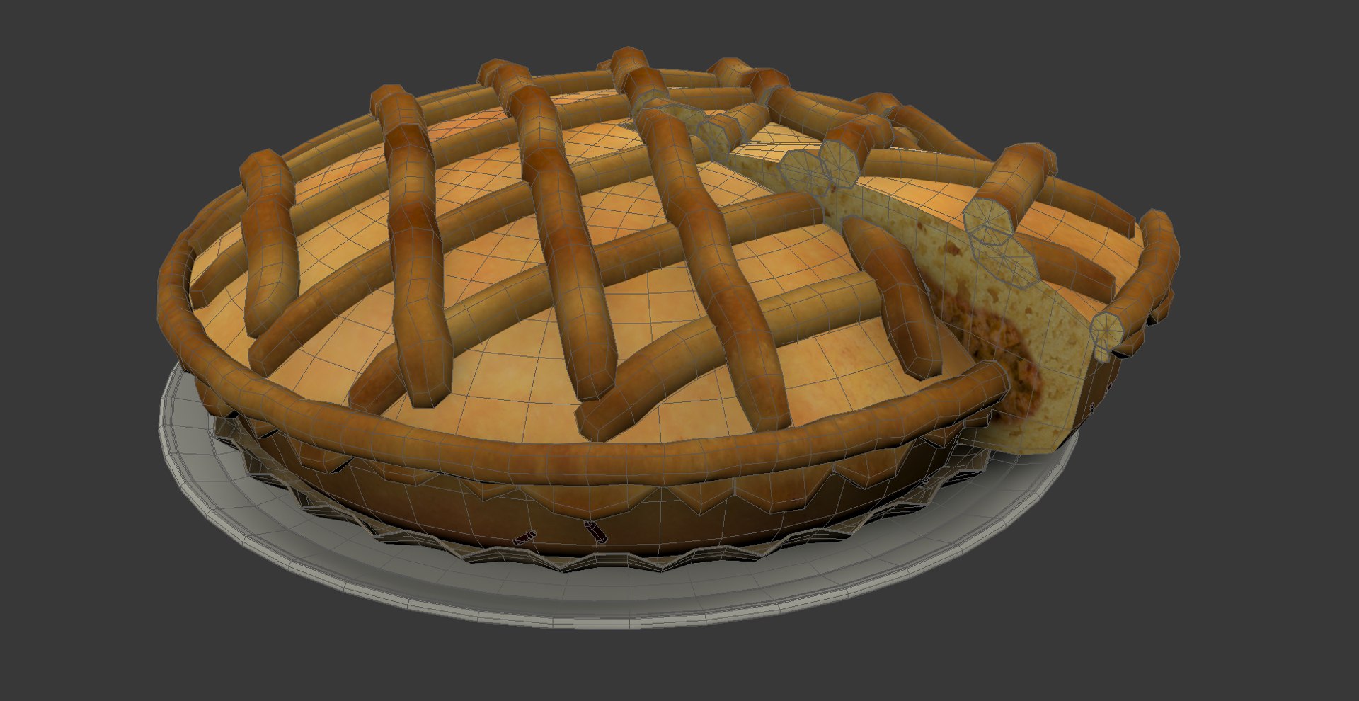 Pie Pieces 3d 3ds