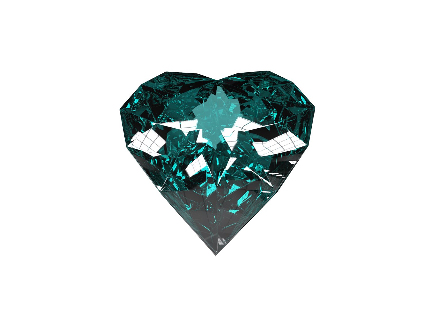 3D Heart Gem Stone Model - TurboSquid 1534694