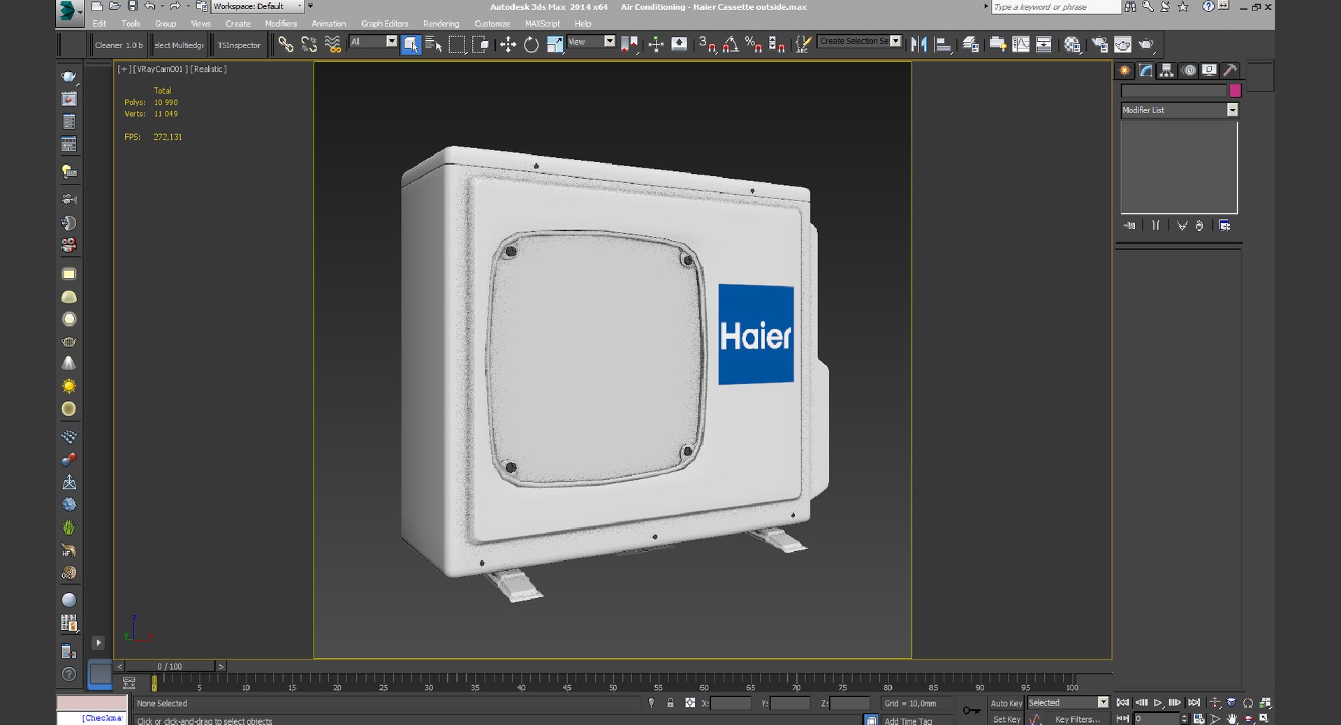 Air Conditioning - Haier 3D Model - TurboSquid 1205477