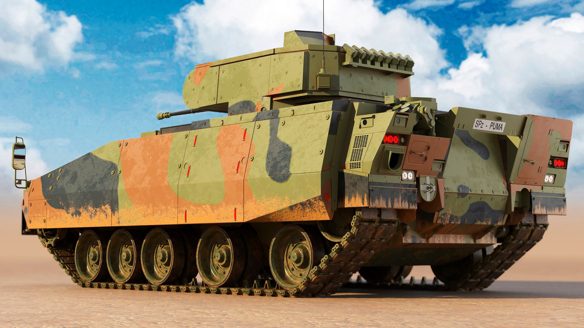 Puma Ifv Model - TurboSquid 1592967