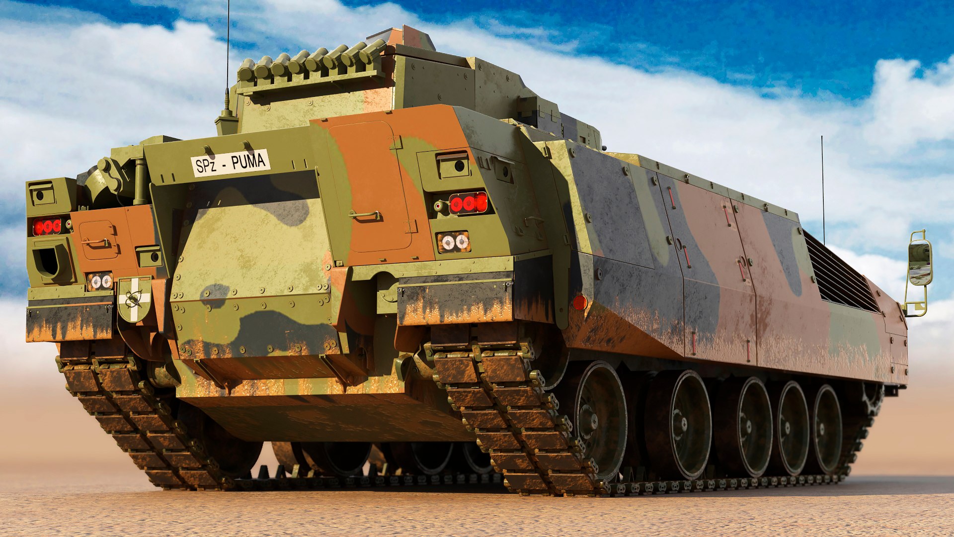 Puma Ifv Model - TurboSquid 1592967