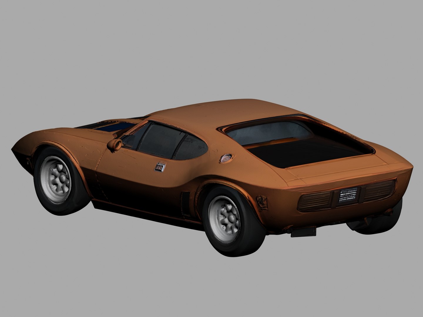 3D 1969 AMC AMX 3 Model - TurboSquid 2411907