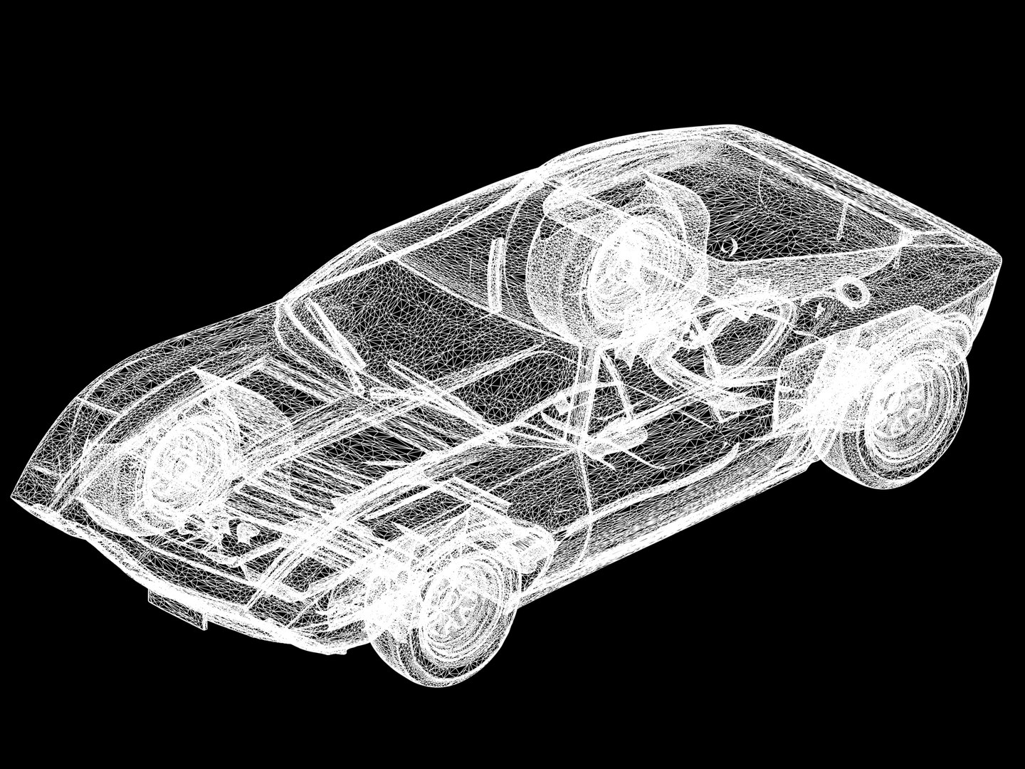 3D 1969 AMC AMX 3 Model - TurboSquid 2411907