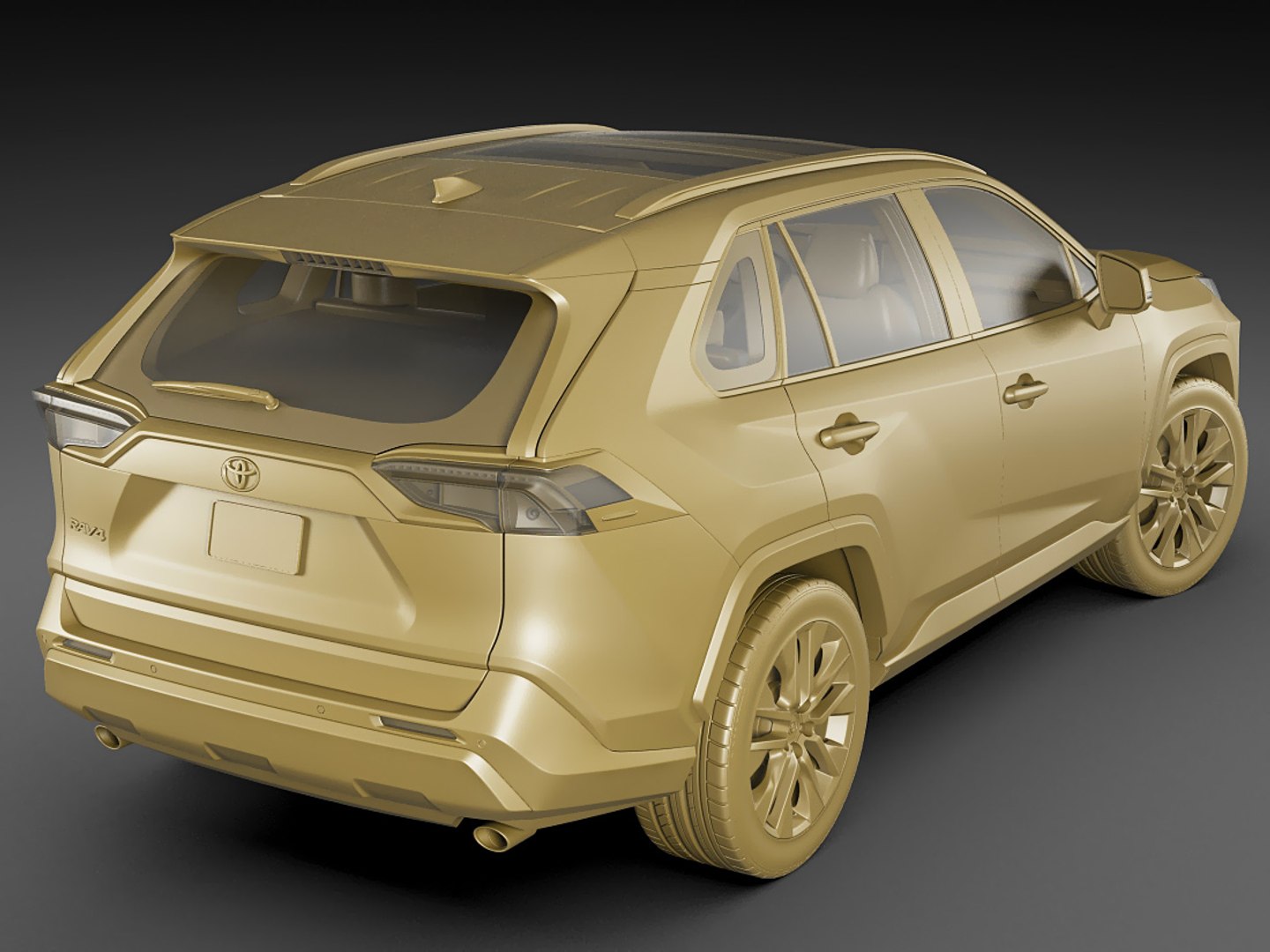 Toyota Rav4 Rav 3D Model - TurboSquid 1286474