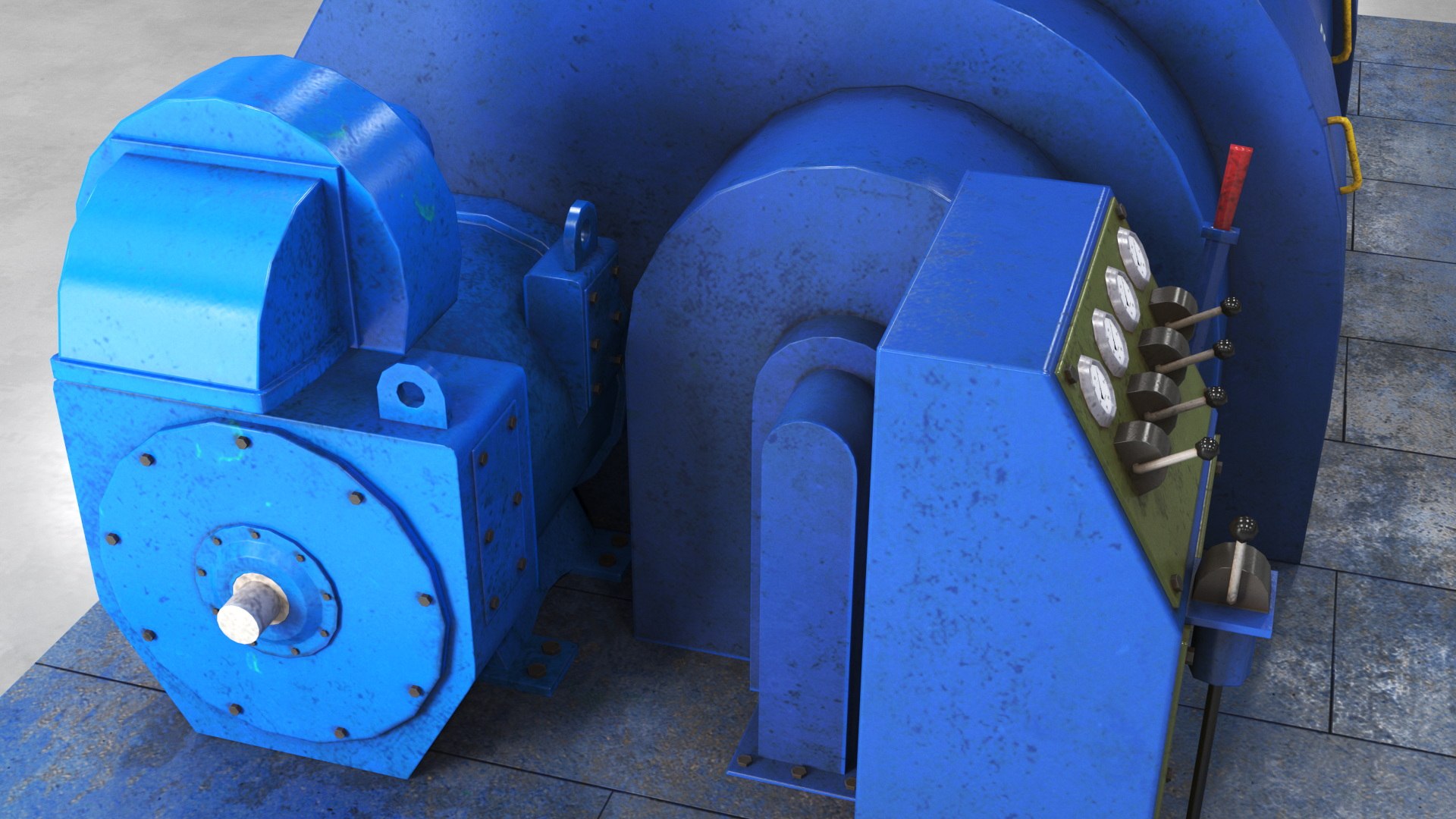 Drawworks For Drilling Rig 3D Model - TurboSquid 2321590