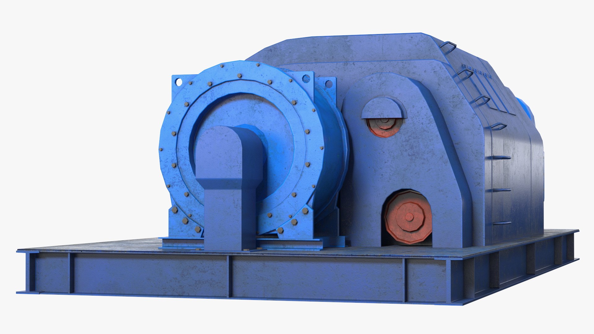 Drawworks For Drilling Rig 3D Model - TurboSquid 2321590