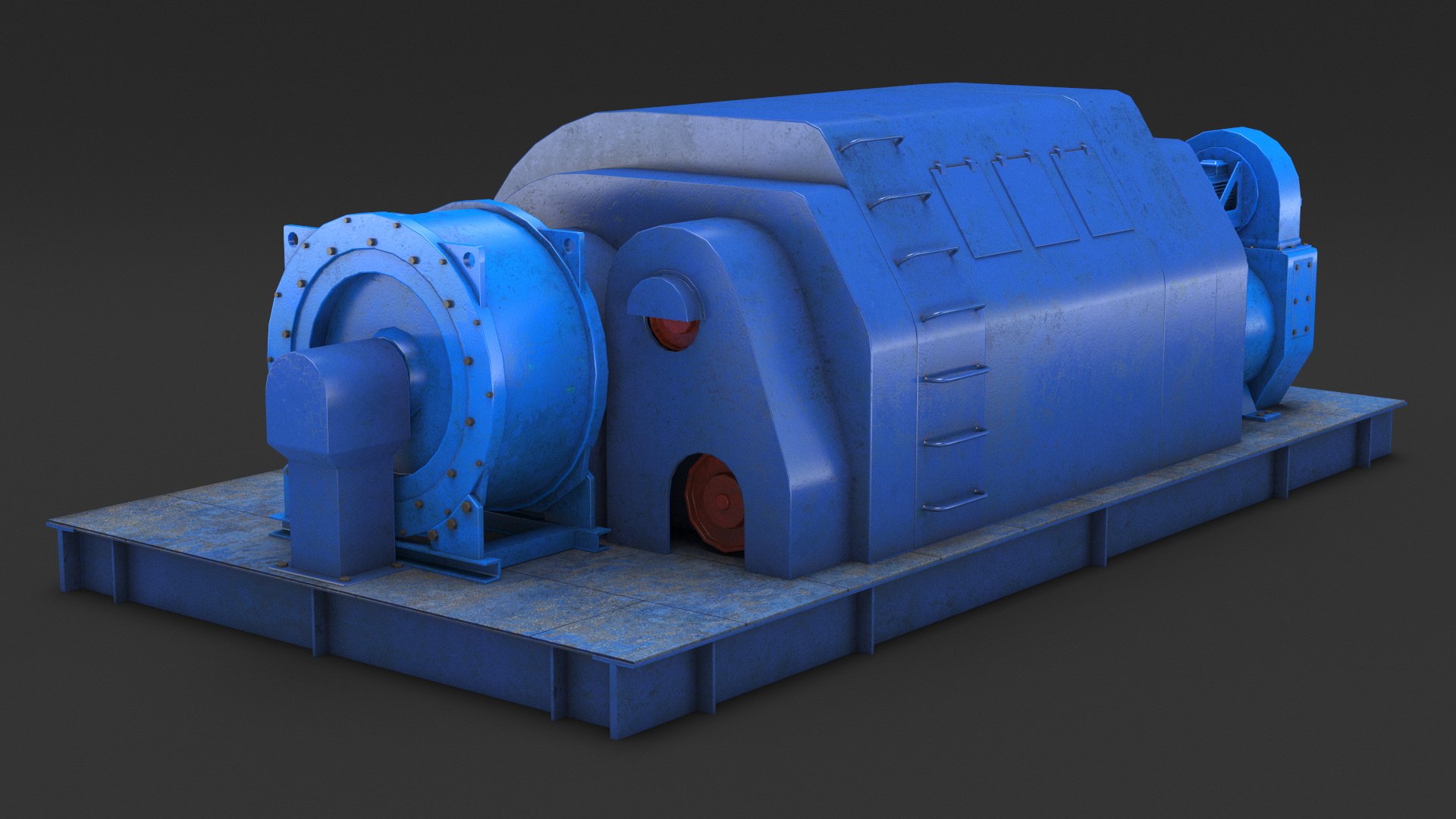 Drawworks For Drilling Rig 3D Model - TurboSquid 2321590