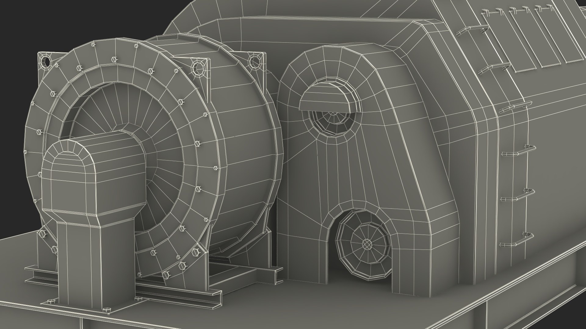 Drawworks For Drilling Rig 3D Model - TurboSquid 2321590
