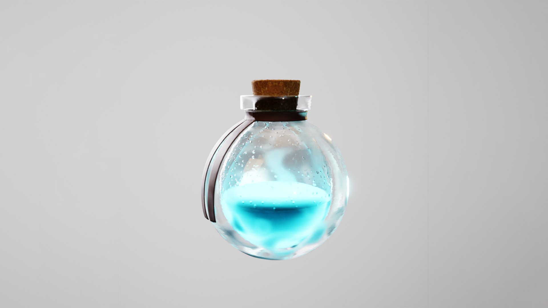 3D Model Glass Magic Potion - TurboSquid 1989726