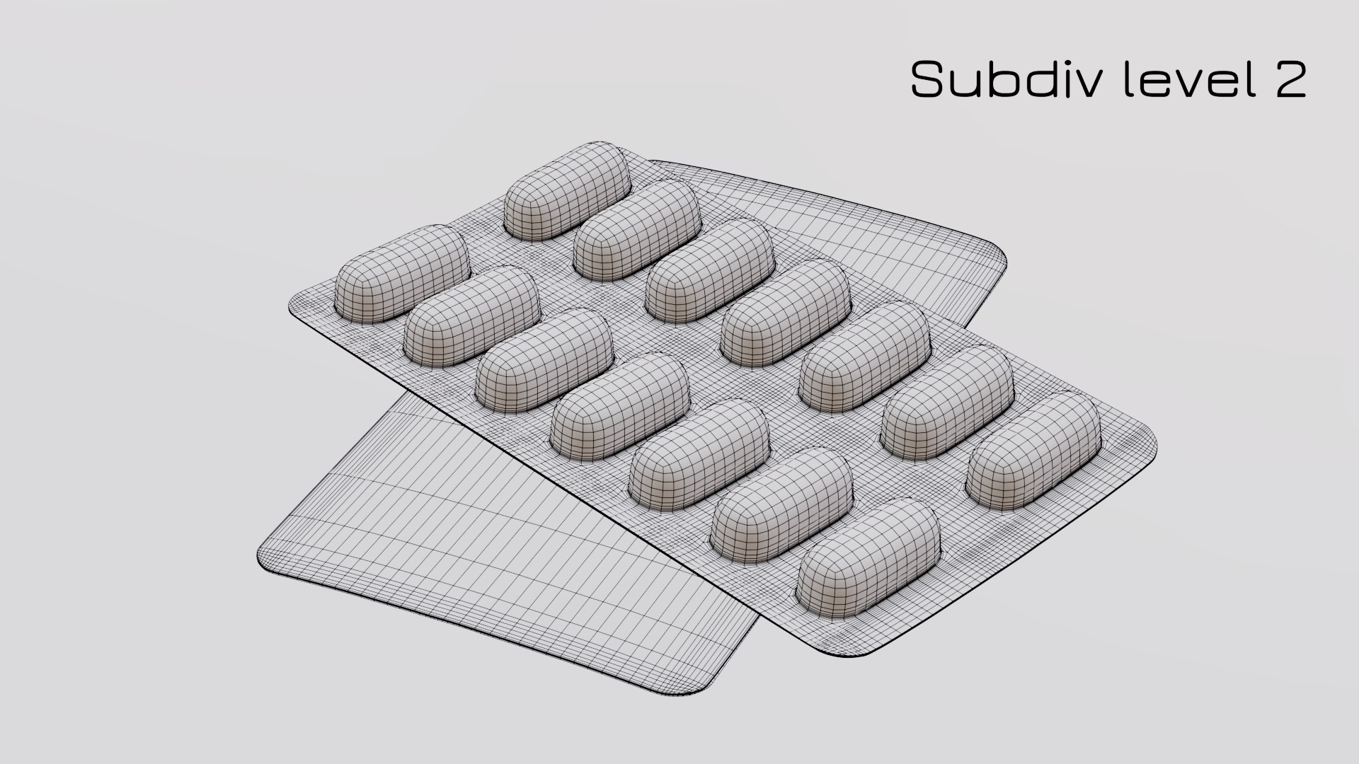 3D model Blister Pill Pack - TurboSquid 1816341
