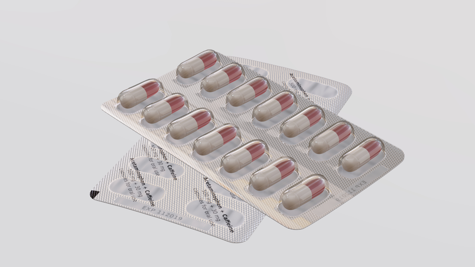 3D Model Blister Pill Pack - TurboSquid 1816341