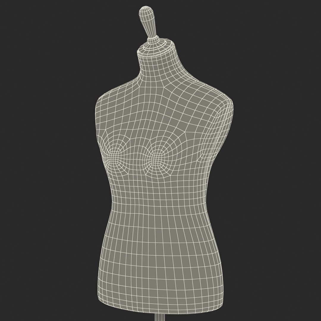 sewing dummy 3d max