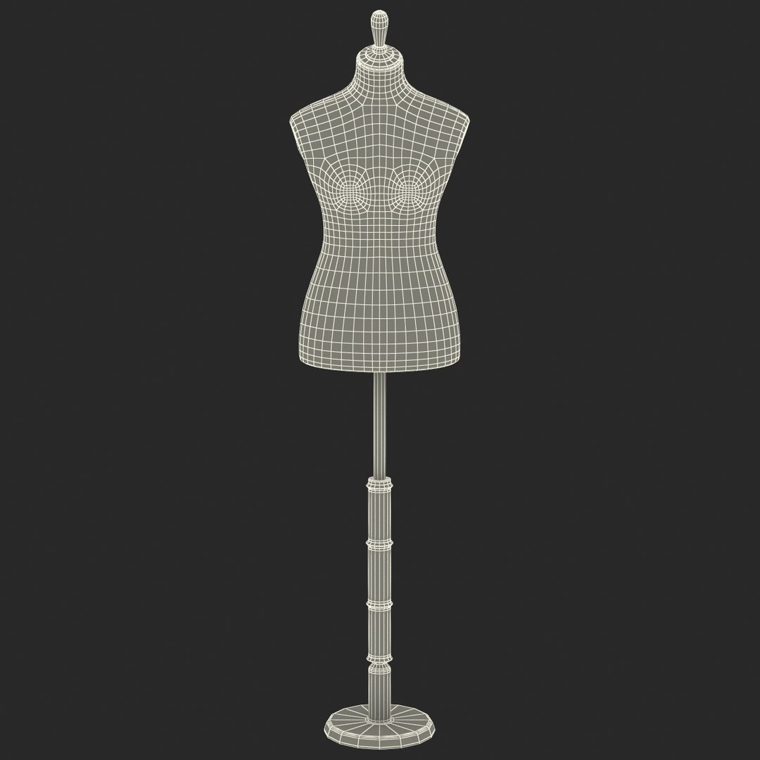 sewing dummy 3d max