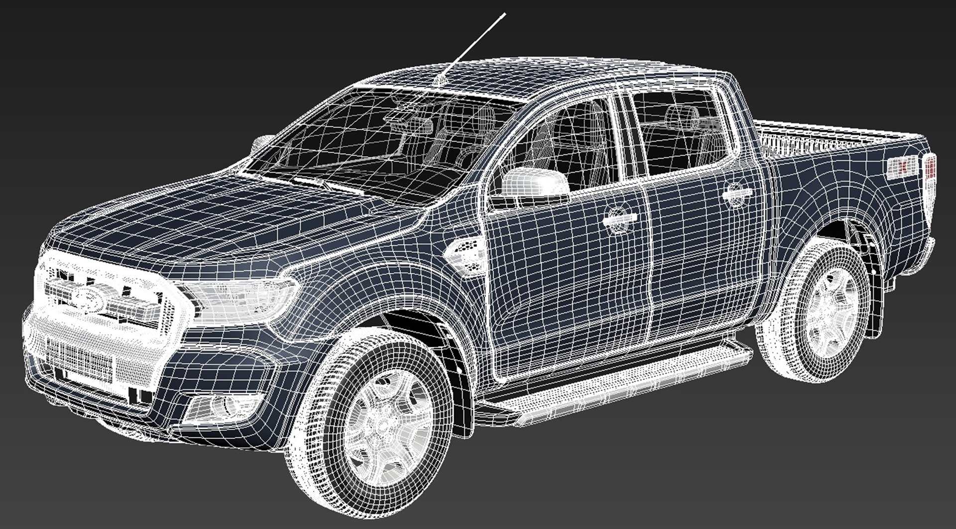 Ford Ranger 2017 Model - TurboSquid 2224220