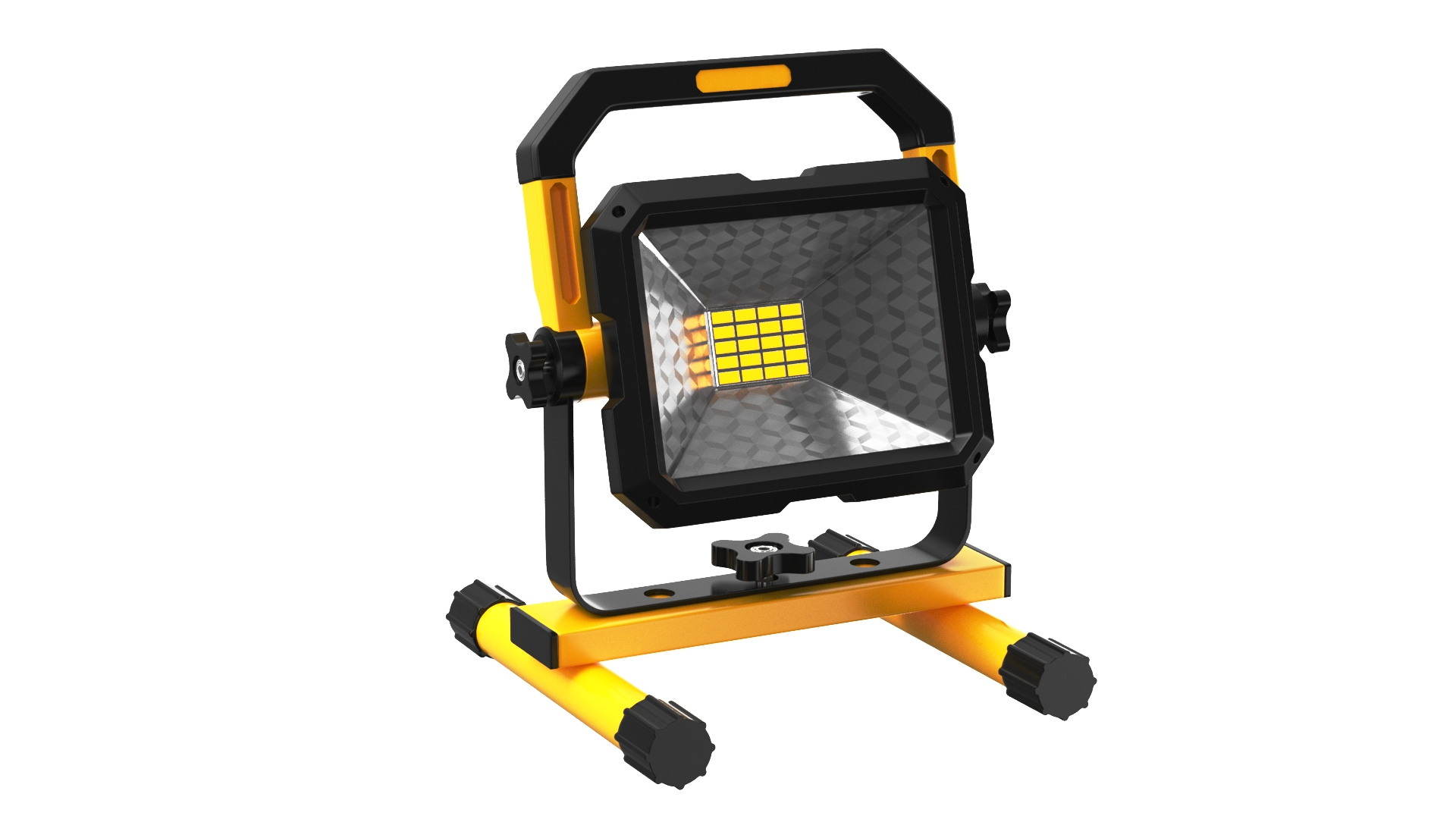 Detailed Construction Mobile Light 3D Model - TurboSquid 2110077