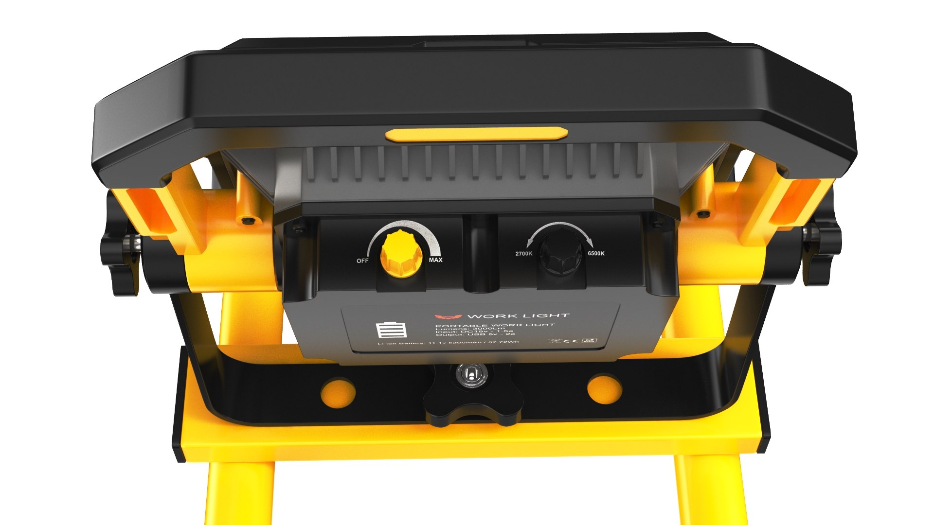 Detailed Construction Mobile Light 3D Model - TurboSquid 2110077