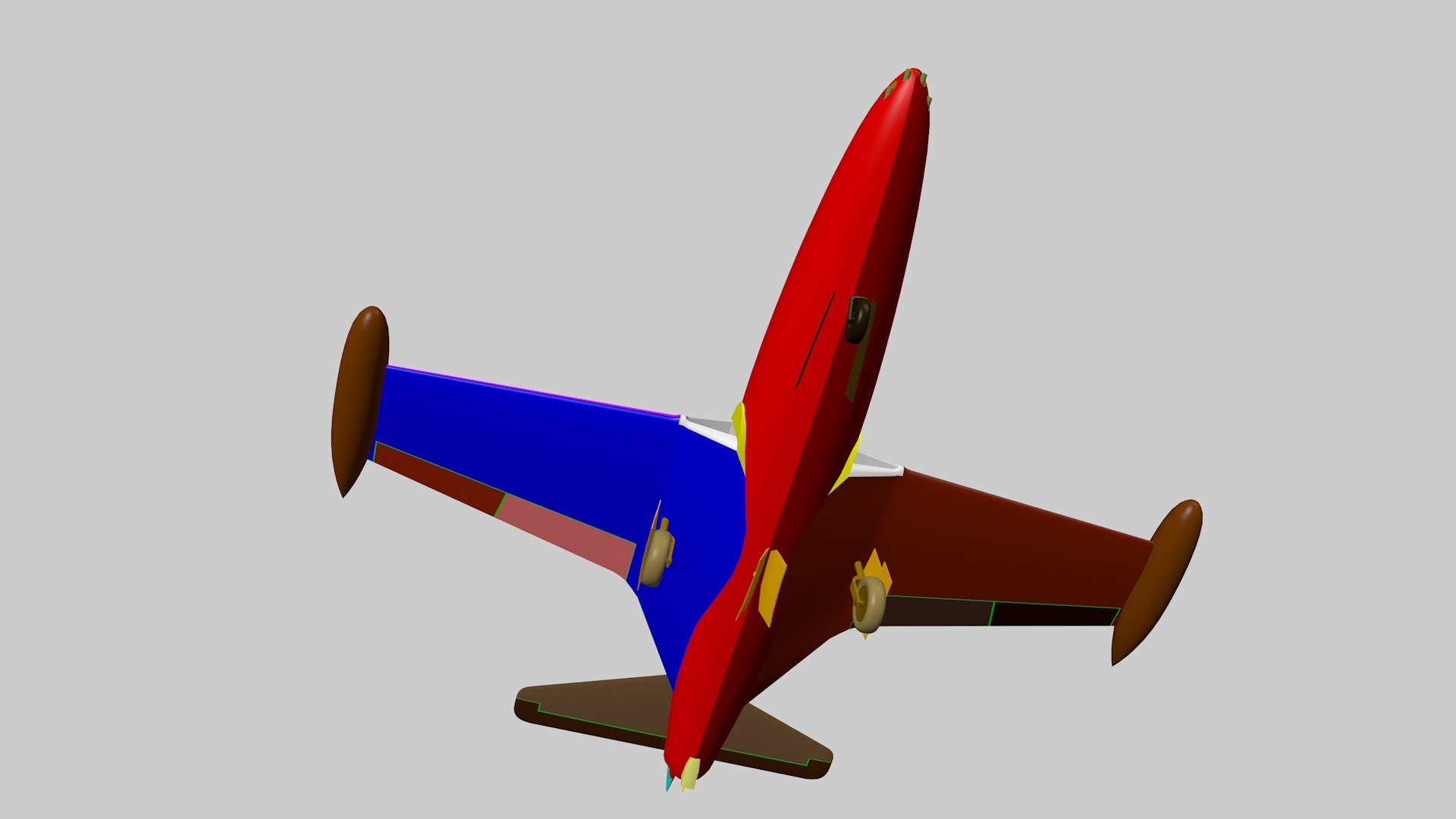 3D F-9F AIRCRAFT - TurboSquid 2085471