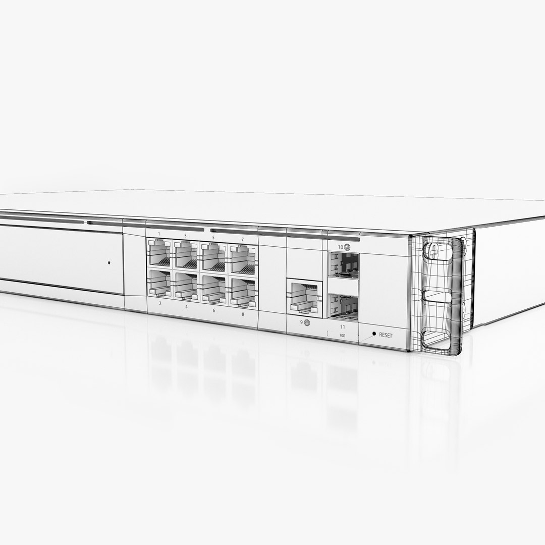 Ubiquiti UniFi Dream Machine Pro 3D Model - TurboSquid 1807921