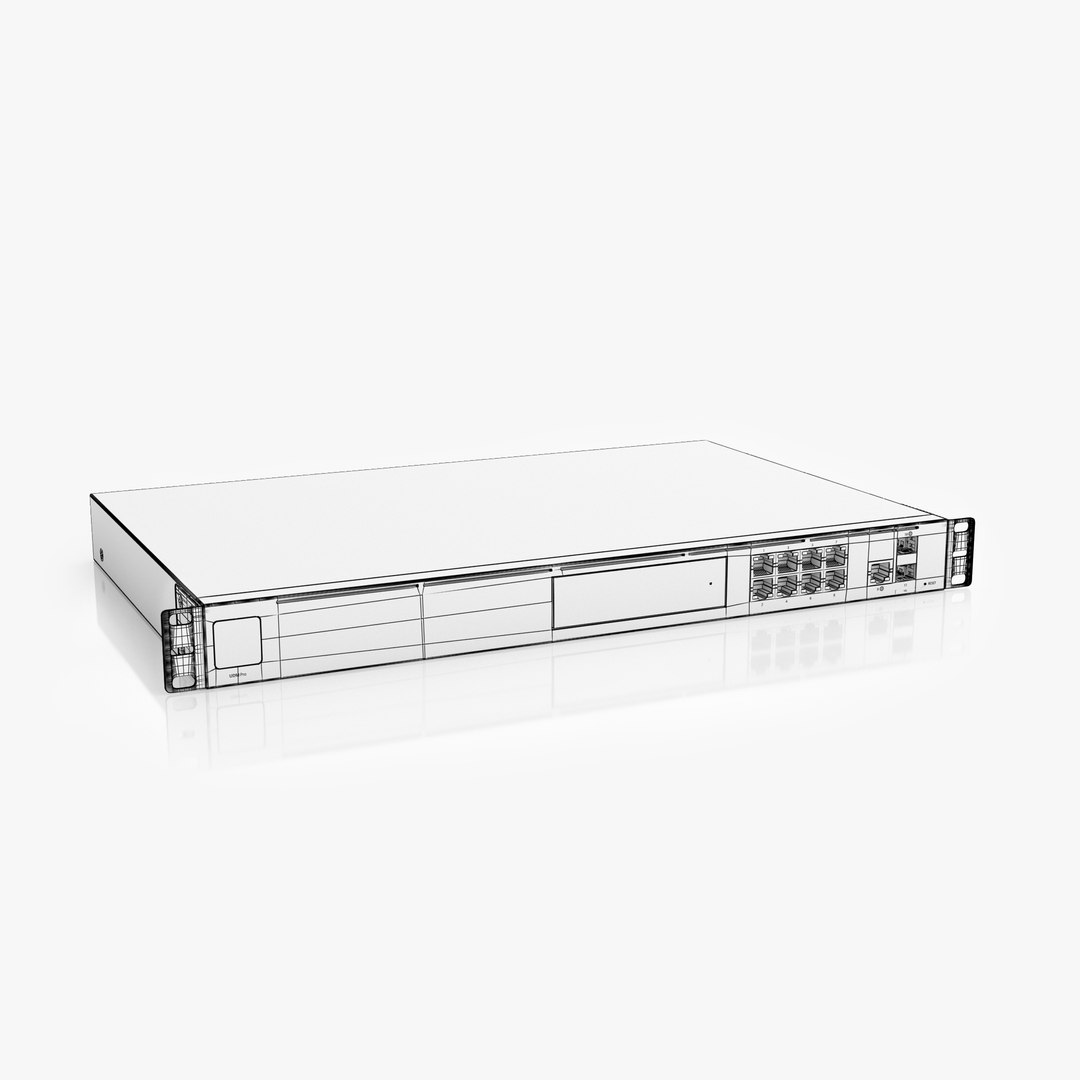 Ubiquiti UniFi Dream Machine Pro 3D Model - TurboSquid 1807921