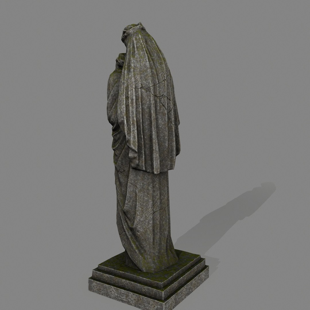 Woman Statue 3D Model - TurboSquid 1322526