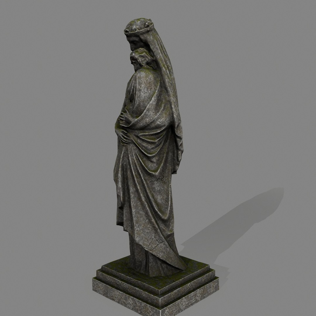 Woman Statue 3D Model - TurboSquid 1322526