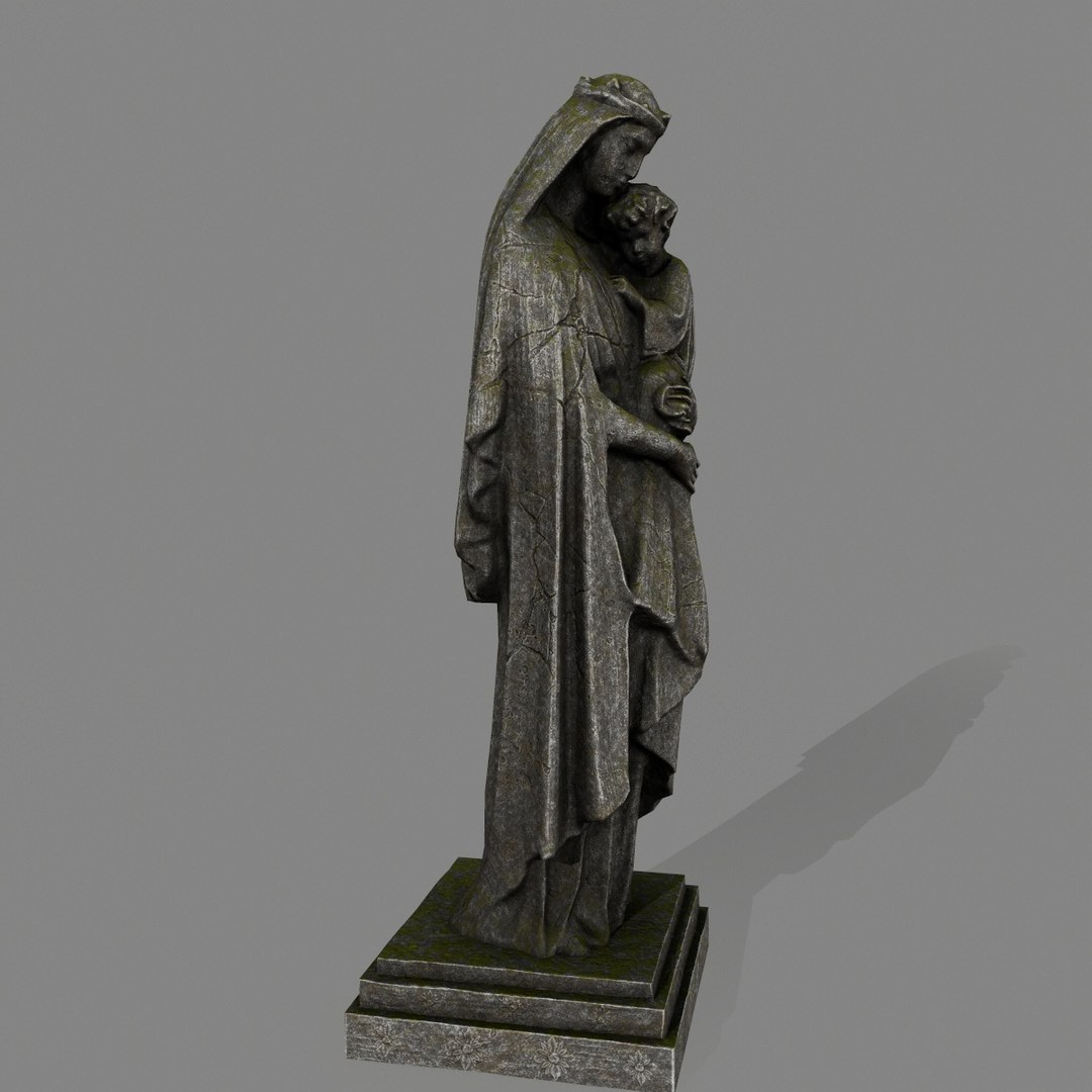 Woman Statue 3D Model - TurboSquid 1322526