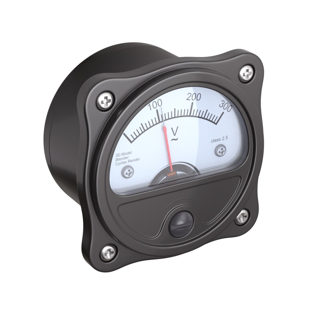 3D Analog Indicator Model - TurboSquid 1243331