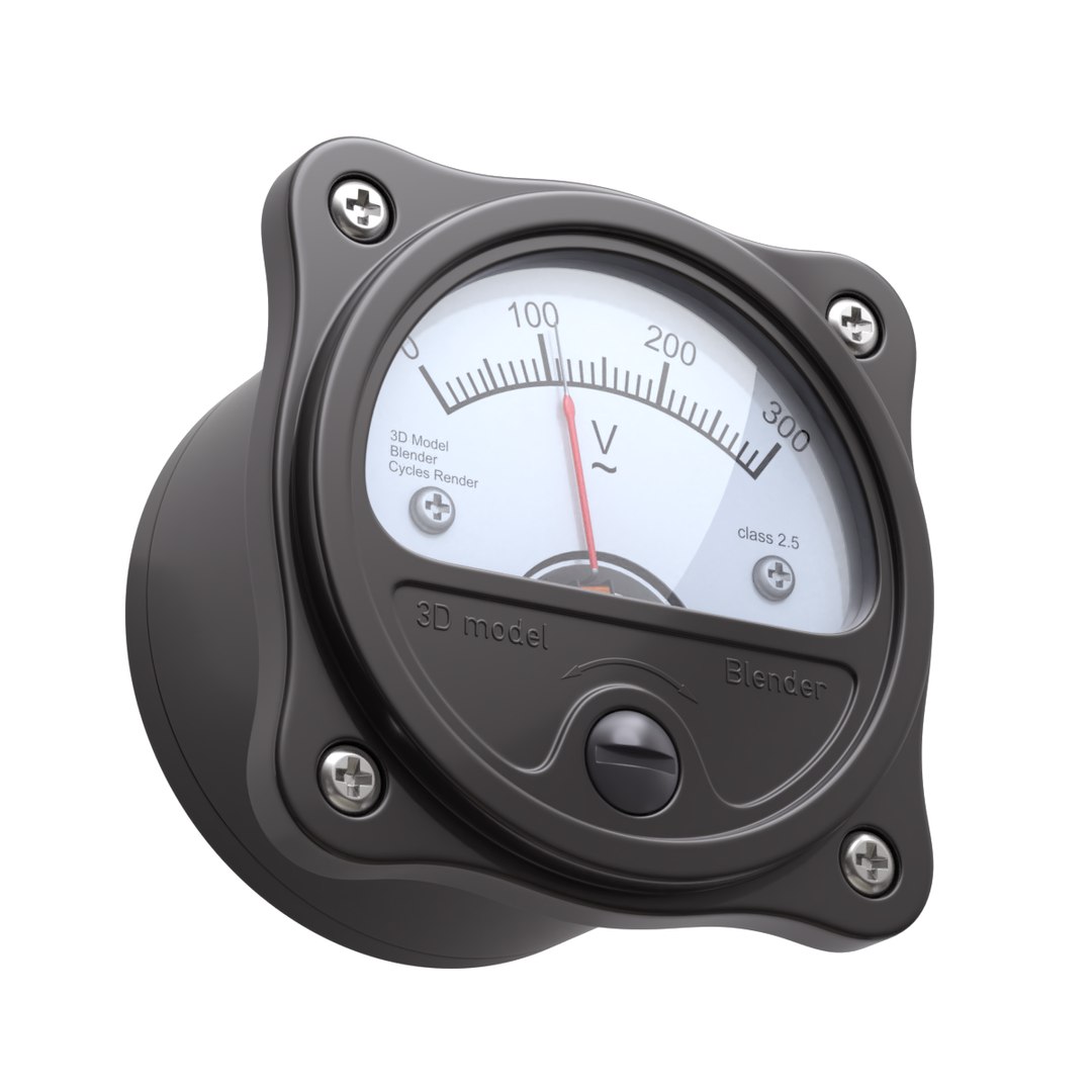 3D Analog Indicator Model - TurboSquid 1243331