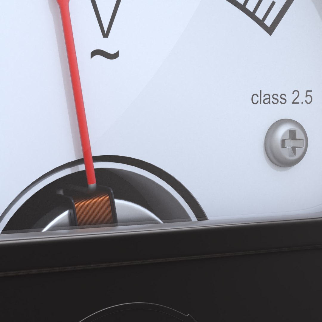 3D Analog Indicator Model - TurboSquid 1243331