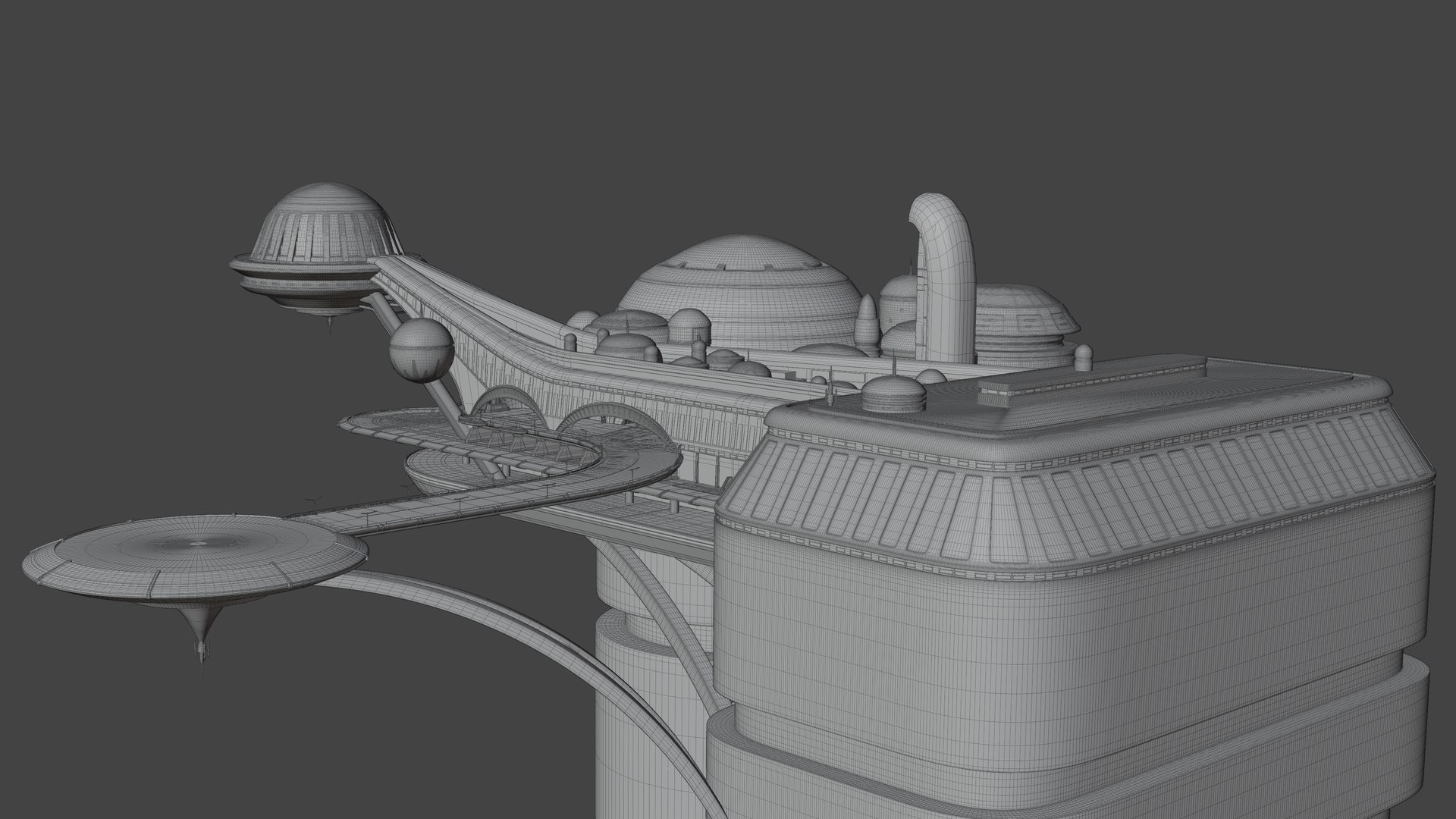 Coruscant Opera Scene - Star Wars 3D - TurboSquid 2343472