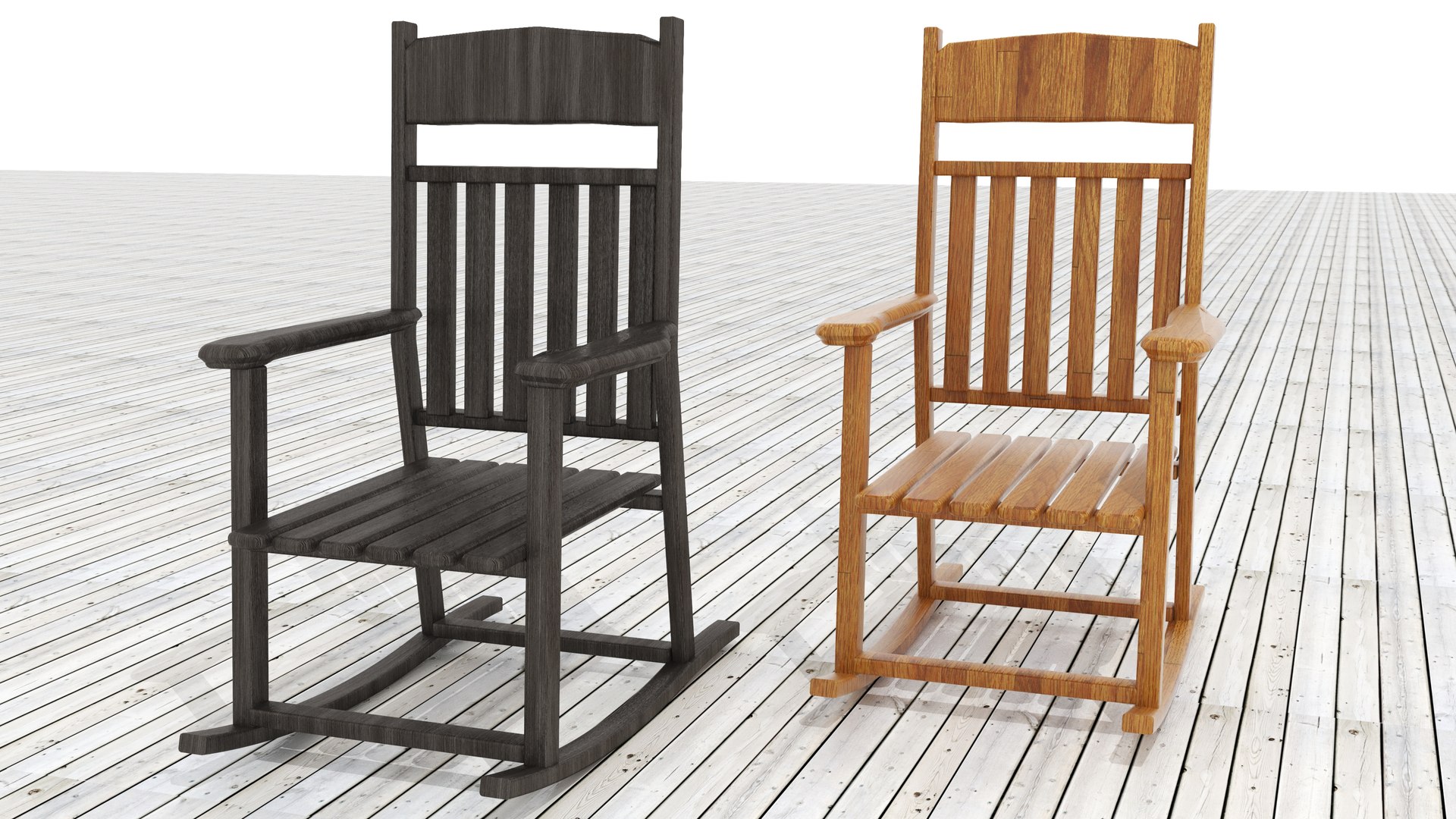 Rocking Chair Model - TurboSquid 1849031