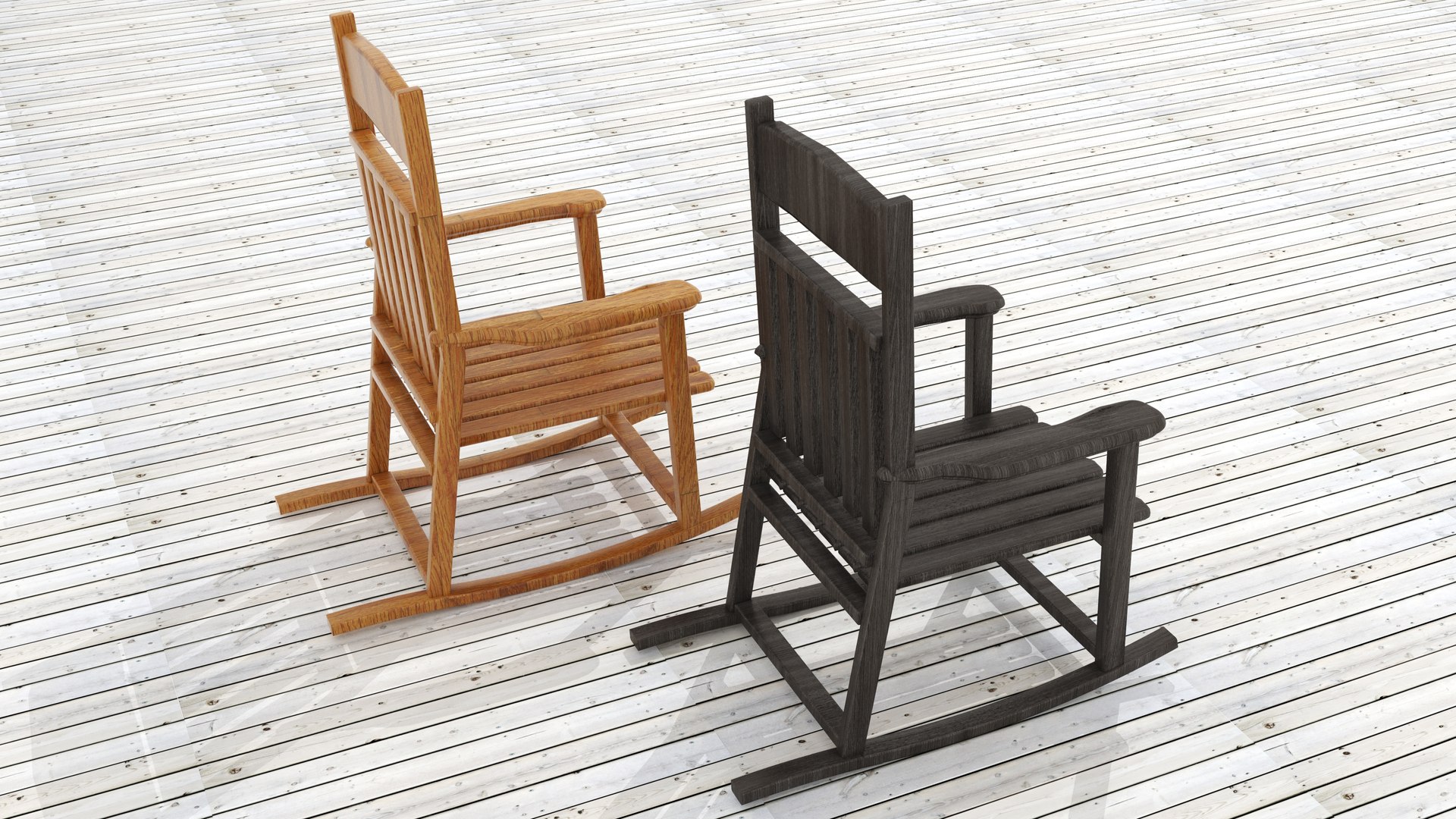 Rocking Chair Model - TurboSquid 1849031