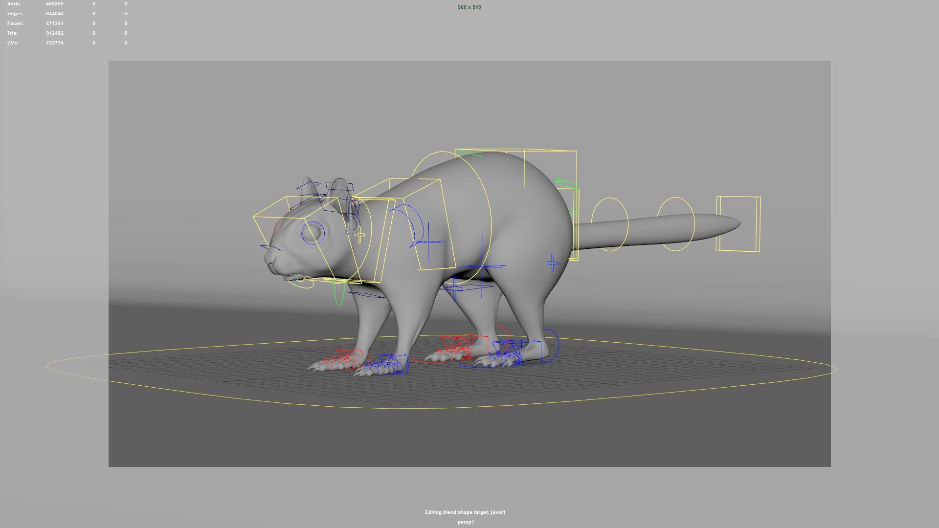 3D Squirrel Nature Rodent - TurboSquid 1373848