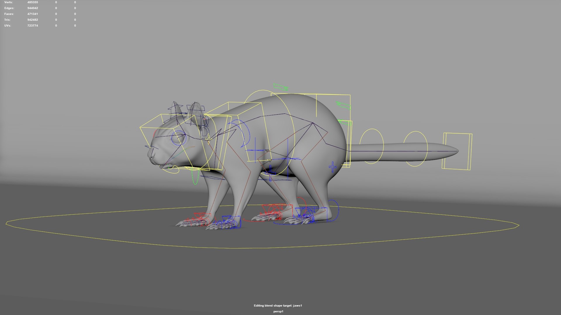 3D Squirrel Nature Rodent - TurboSquid 1373848