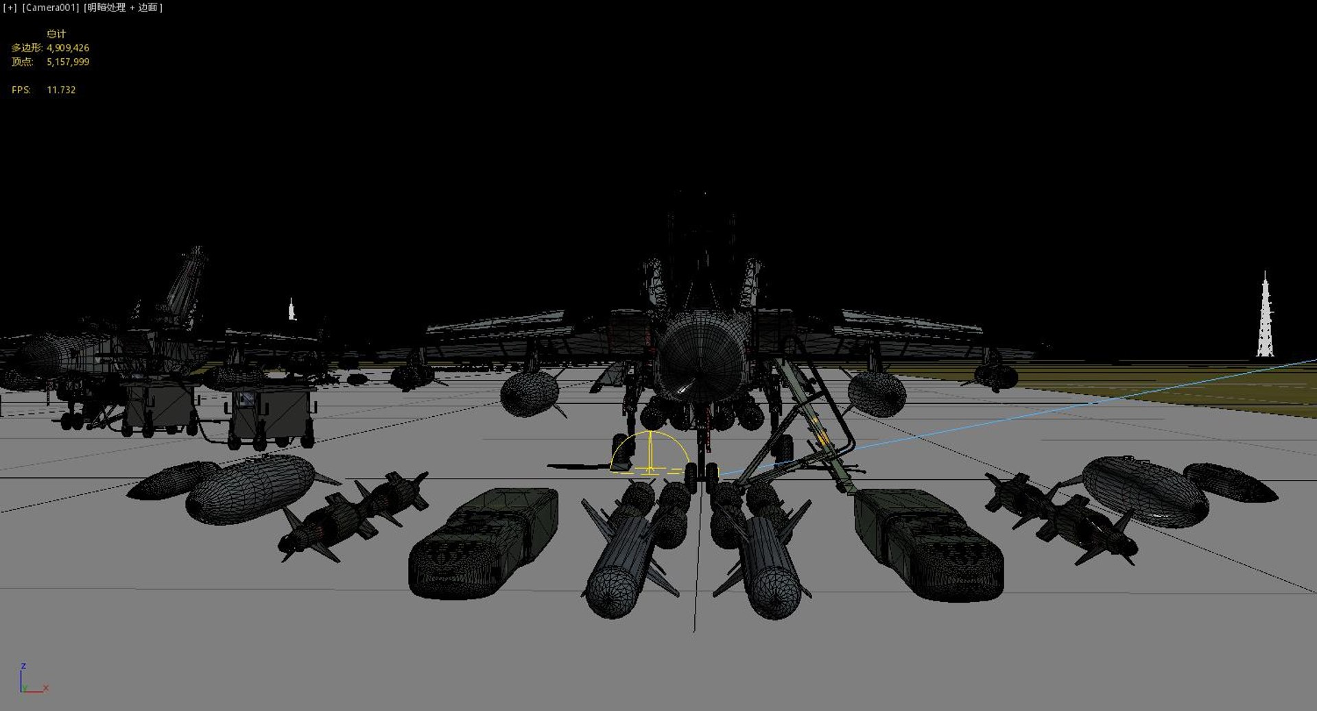 Bomber Fighter Attack Aircraft Model - TurboSquid 1651985