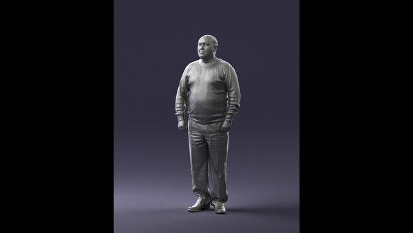 Scanned realistic model - TurboSquid 1707200